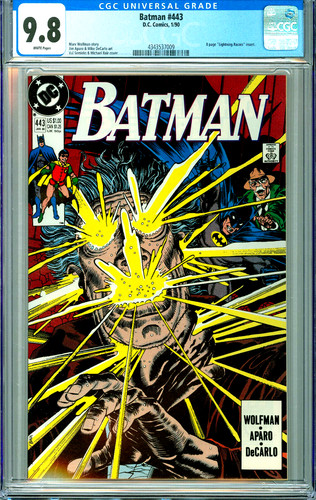 BATMAN #443 CGC 9.8 Copper Age DC COMICS 1990 | eBay