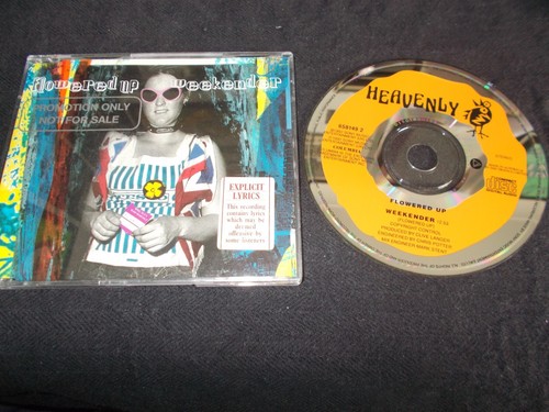 FLOWERED UP - WEEKENDER - RARE OZ 1 TRK CD-PROMO-VGC- MADCHESTER - RAVE ...