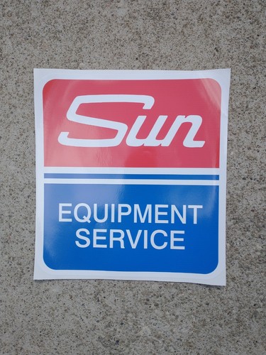 Sun Electric, Equipment Service Tune Up Machine Cabinet Logo Decal ...