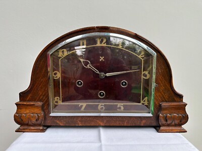 Hac Clock in Antique Mantels & Carriage Clocks 1900-Now for sale | eBay
