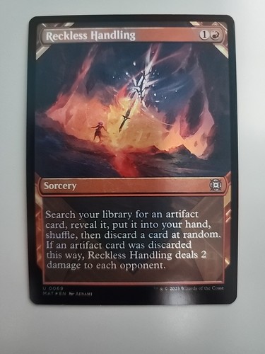 MTG Reckless Handling March of the Machine: The Aftermath 0069 Foil ...