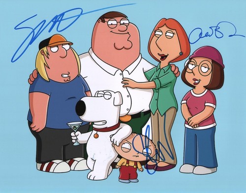 Family Guy cast signed autographed 11x14 Seth MacFarlane +2 | eBay