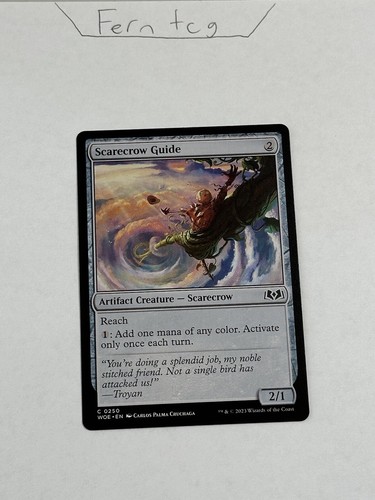 Magic the Gathering Scarecrow Guide Common NM Wilds of Eldraine Ships ...