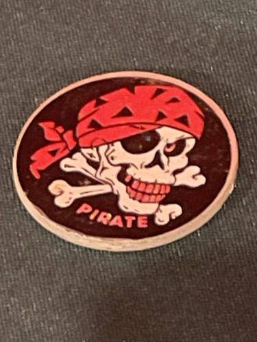 Pog Slammer Skull Pirate Metal Vintage | eBay