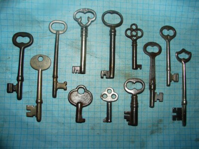 Old Cabinet Keys in Antique Locks & Keys for sale | eBay