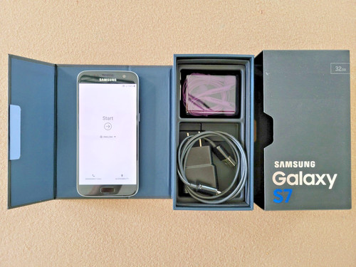 Samsung SM-G930A Galaxy S7 AT&T Smartphone w/ box and all accessories ...