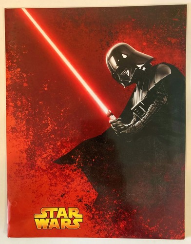 Star Wars 2005 Animations Revenge of the Sith School Folder Darth Vader ...