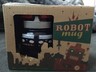 Novelty Robot Mug - Coffee Tea Cup Retro Geek Funky Boxed Gift Ceramic ...