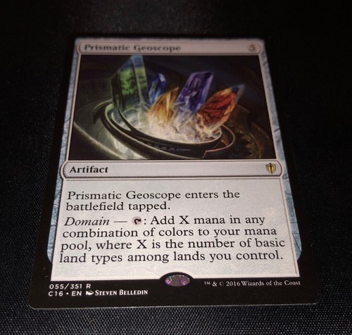 Prismatic Geoscope - Commander 2016 - Rare - MTG | eBay