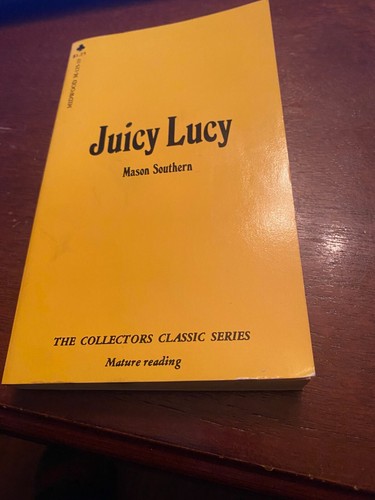 Juicy Lucy By Mason Southern/ Vintage 1969 Adult Pulp Erotica Sleaze | eBay