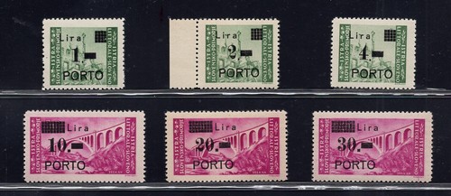 Istria Occ. Yugoslava - Complete Series Tax Marker | eBay