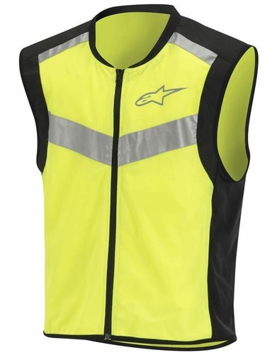 Alpinestars Flare Motorcycle Vest Luminous Vest Breathable With Stretch ...