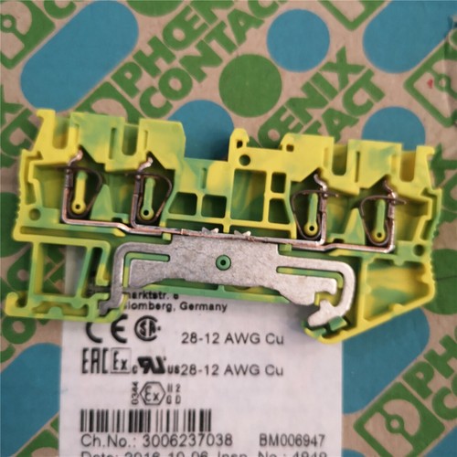 10 pcs phoenix contact 3031322 ST2.5-QUATTRO-PE | eBay