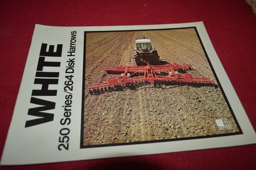 White Tractor 254 255 256 264 Disc Harrow Dealer's Brochure TBPA | eBay