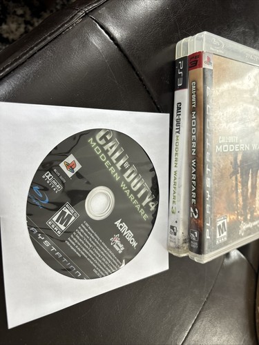 Call of Duty Modern Warfare 1 , 2 & 3 Trilogy PS3 PlayStation 3 Tested ...