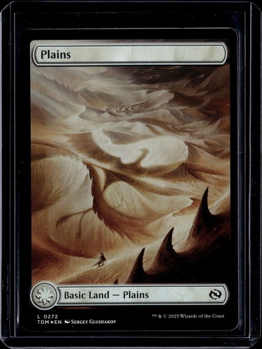 Plains - 272 - Foil - TDM - NM - MTG Magic the Gathering | eBay