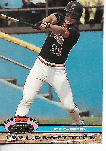1991 Stadium Club Dome Set Joe DeBerry Card | eBay
