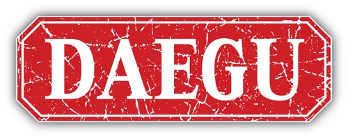 Daegu Grunge Travel Stamp Car Bumper Sticker Decal - ''SIZES'' | eBay