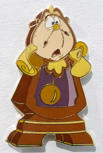 Cogsworth Beauty & the Beast Disney Gallery Pin B05 | eBay