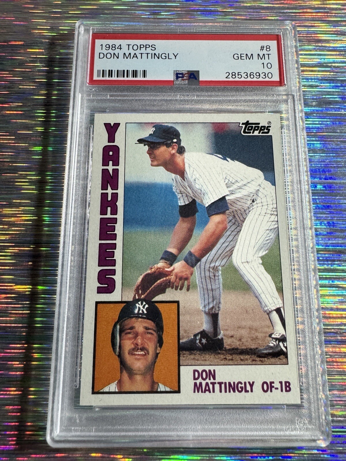 Don Mattingly 1984 Topps #8 Base Price Guide - Sports Card Investor
