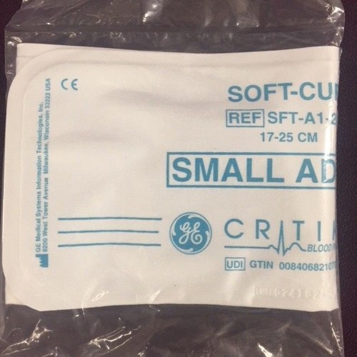 Critikon Soft-Cuf SFT-A1-2A Blood Pressure Cuff Small Adult 17-25CM Box ...