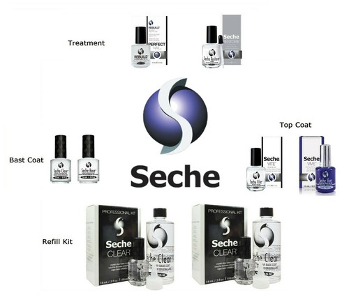 Seche vite -Rebuild /Ridge filling/Clear Base Coat /Vive Top Coat | eBay UK