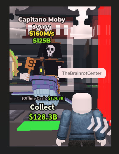 Steal a Brainrot Secret Capitano Moby 160M/s | eBay Australia