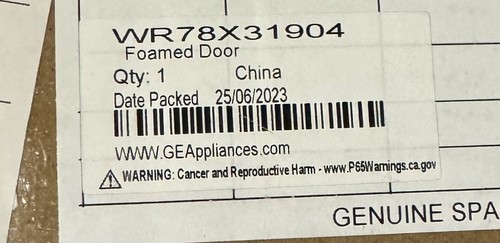 WR78X31904 OEM GE Refrigerator Convertible Drawer Assy Stainless Steel ...