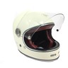 VIPER F656 RETRO VINTAGE FIBREGLASS FULL FACE MOTORCYCLE HELMET WITH ...