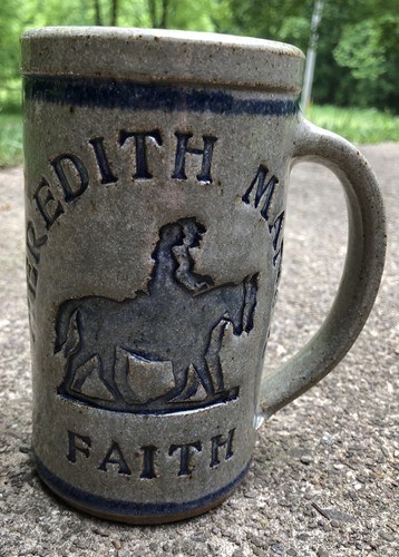 Meredith Manor Logo Salt Glaze Mug | eBay
