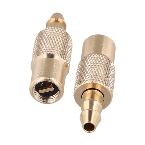 Bore hose Tire Inflator Valve Connector Brass Wheel 6mm Chuck Copper ...