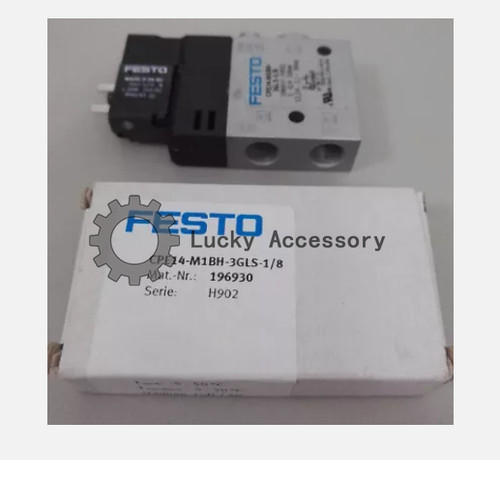 1PC New FESTO CPE14-M1BH-3GLS-1/8 196930 Solenoid Valve Free Shipping ...