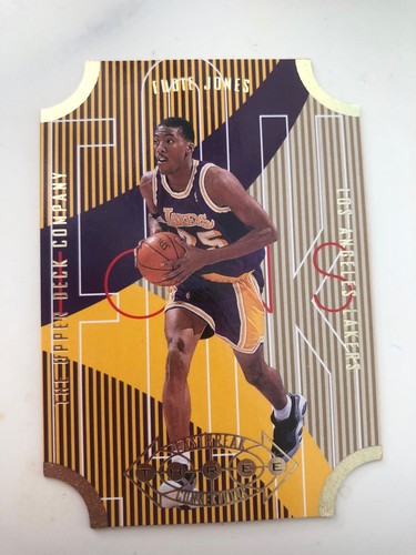 1996-97 Upper Deck Fastbreak Connections Eddie Jones Lakers FB9 | eBay