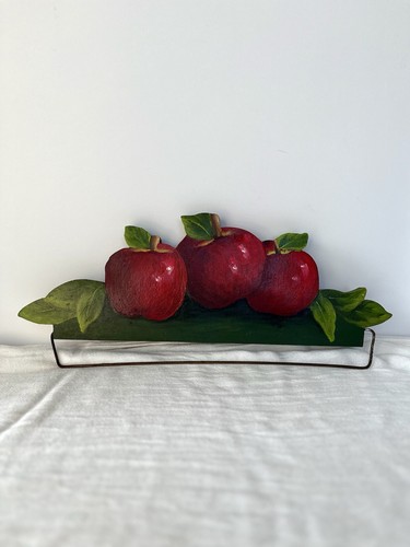 Hanging Hand Painted Apple Hanger For Hooks | eBay