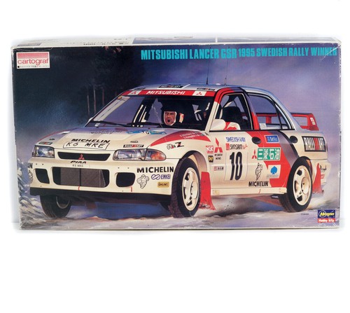 Hasegawa Hobby Kits No. 25019 - Mitsubishi Lancer GSR 1995 Swedish ...
