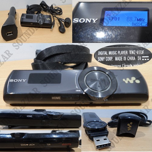 SONY NWZ-B173F USB RADIO-MP3 PLAYER | eBay