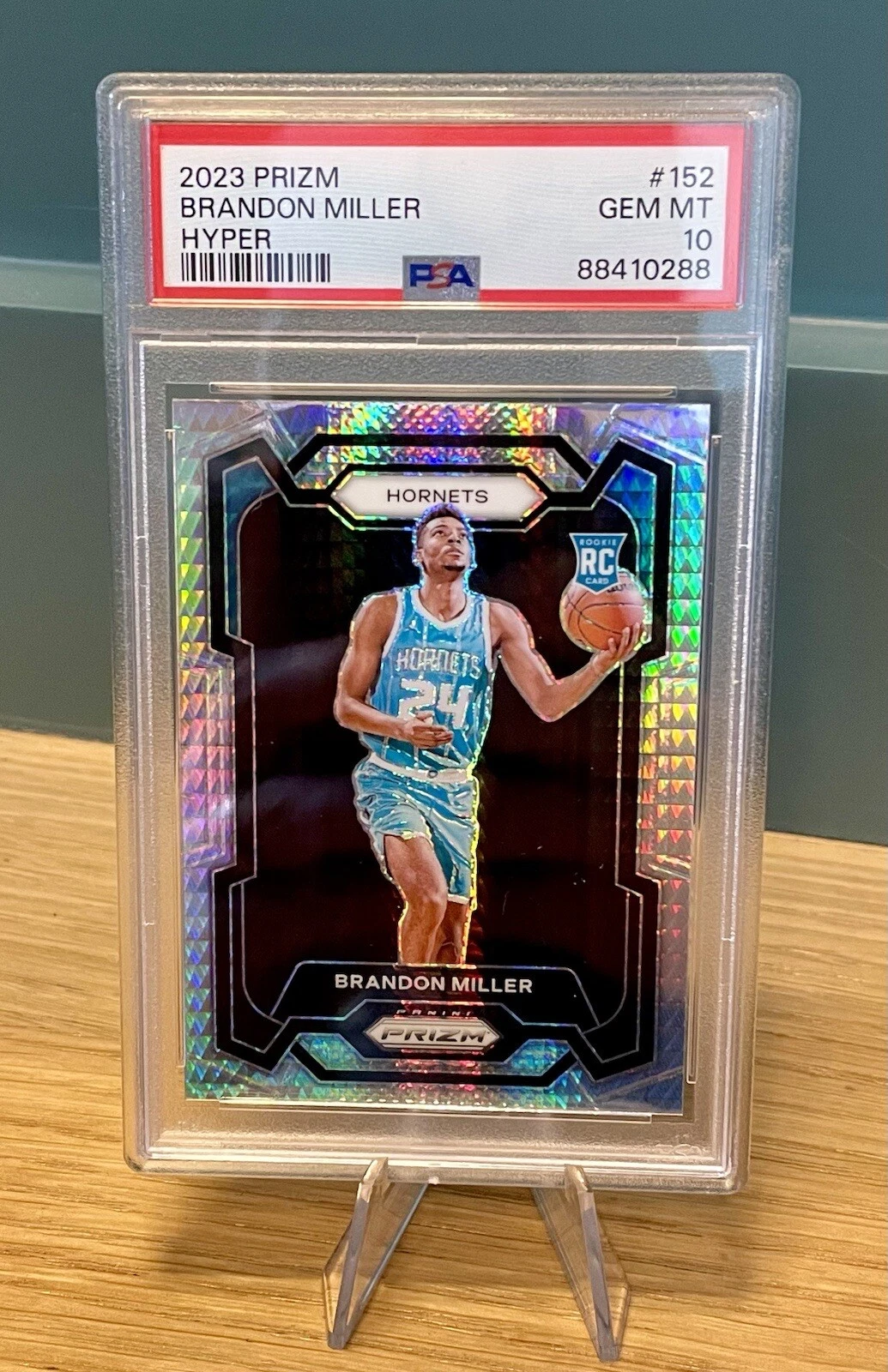 Brandon Miller 2023 Prizm #152 Hyper PSA 10 Price Guide - Sports Card ...