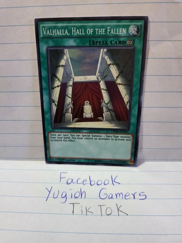 Yu-Gi-Oh Valhalla Hall Of The Fallen X3 DESO 1st Edition Super Light ...