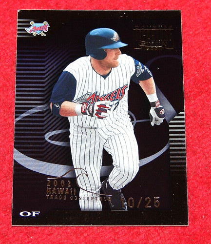 DARIN ERSTAD ANGELS 2001 DONRUSS SIGNATURE #34 HAWAII 10/25 (MN421) | eBay