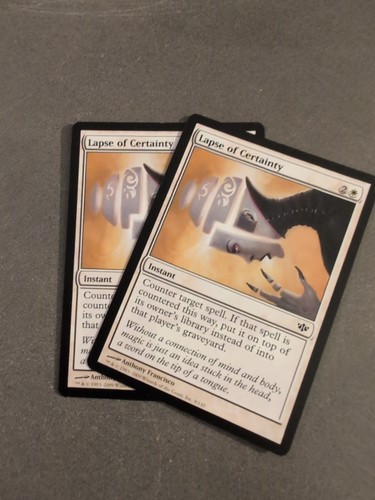 2X Lapse of Certainty MTG Conflux NM Magic Regular | eBay