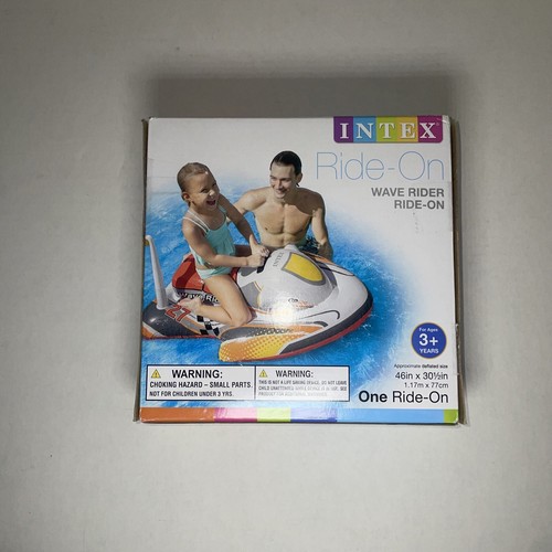 Intex Wave Rider Ride-on Pool Float Toy Inflatable Beach Summer Fun for ...