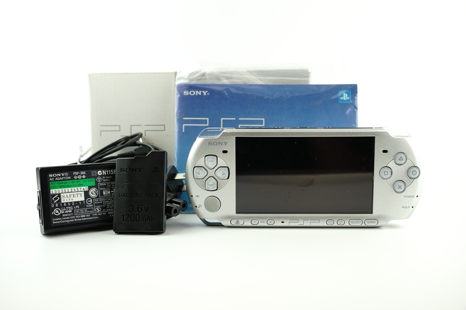 Sony PSP Silver Consoles for sale | eBay