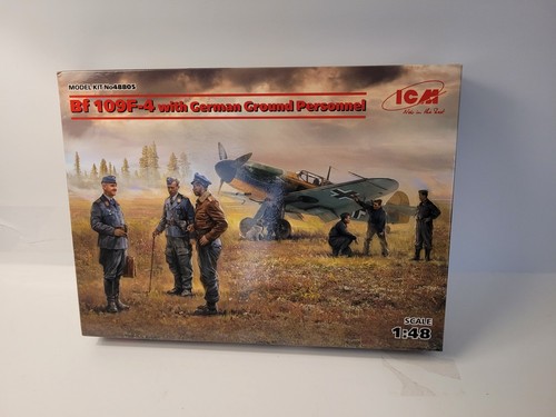 ICM 1/48 BF-109F-4 w/German Ground Personnel #48805 | eBay