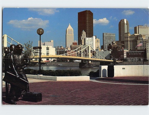 Postcard City Skyline Pittsburgh Pennsylvania USA | eBay