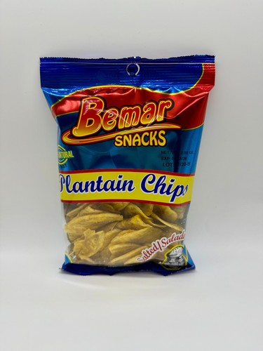 Bemar Snacks-Plantain Chips Salted-24 bags | eBay