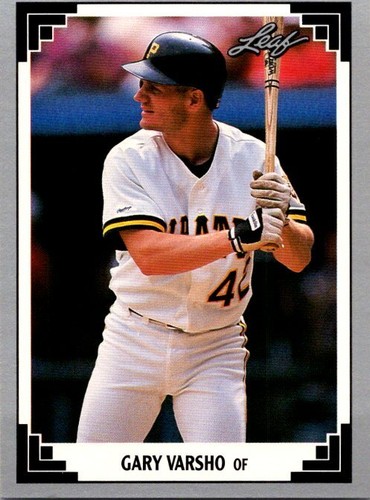 1991 Leaf Baseball 500 Gary Varsho | eBay