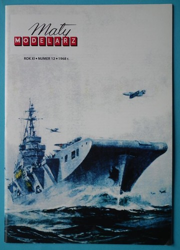 Mały Modelarz - Reprint 12/1968 - French aircraft carrier Arromanches ...
