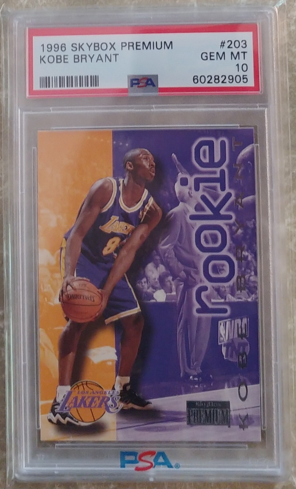 Kobe Bryant 1996 SkyBox Premium #203 Rookies Price Guide - Sports Card ...