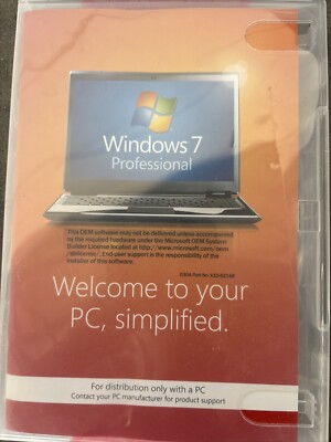 Windows 7 Oem 32 Bit for sale | eBay