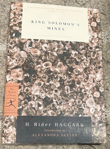 King Solomons Mines by H. Rider Haggard book The Modern Library ...